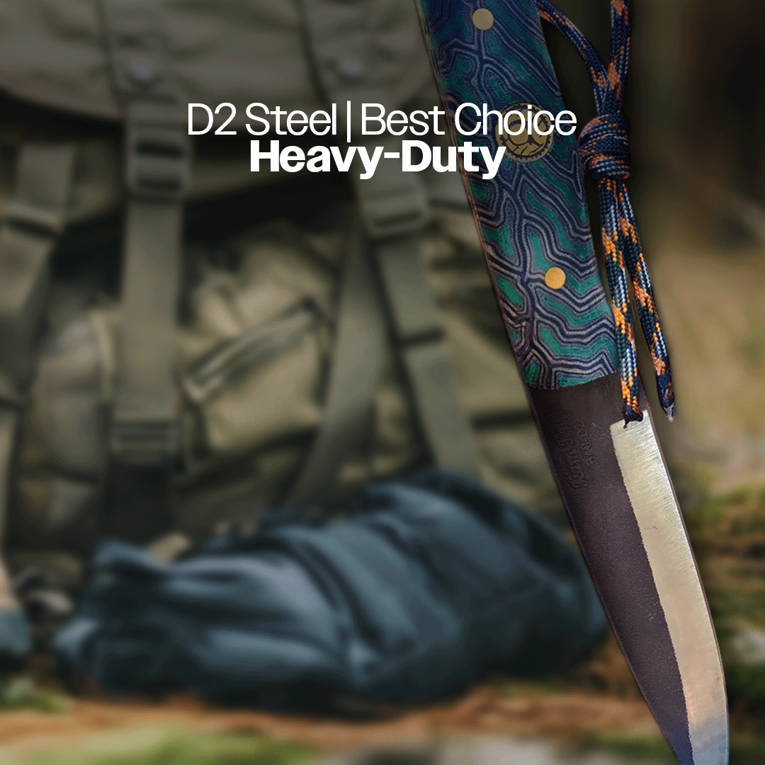 Why D2 Steel is the Best Choice for Heavy-Duty Camping Knives